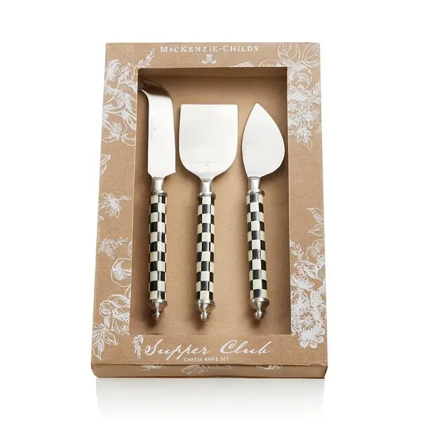 MACKENZIE-CHILDS Supper Club Cheese Knife Set