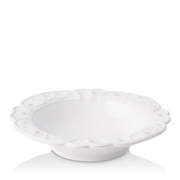 JULISKA Jardins Du Monde Coupe Pasta/soup Bowl - Whitewash