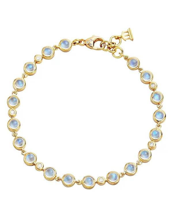 Temple St. Clair 18k Bracelet With Moonstone And Diamond