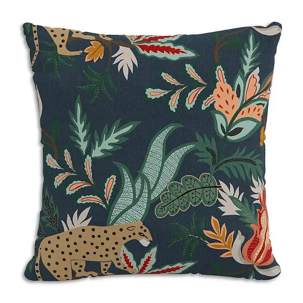 Sparrow Wren Outdoor Pillow In Venya Safari, 18 X 18 In Venya
