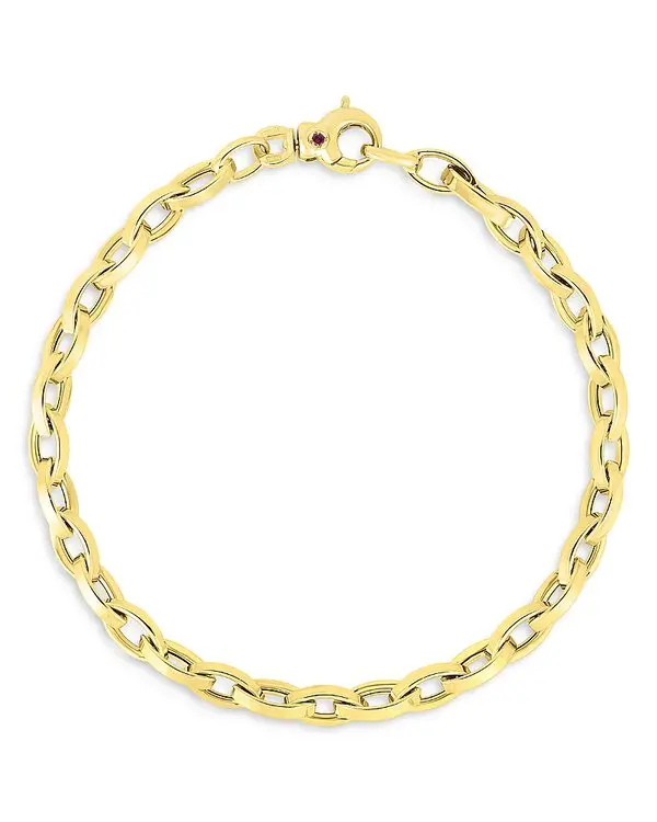 Roberto Coin 18k Yellow Chain Bracelet