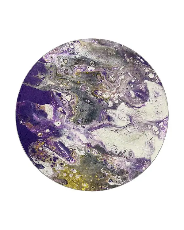 DALYN RUG COMPANY Kikiamo Kk7 Round Area Rug, 8' X 8