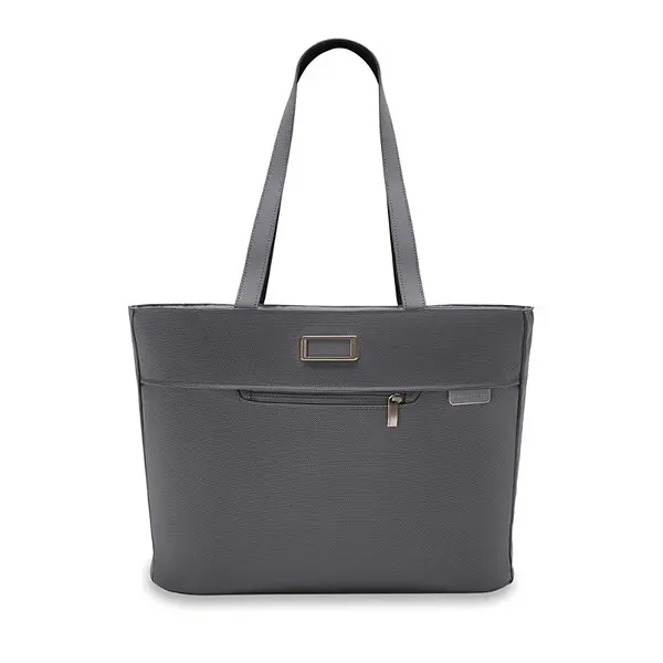 Briggs & Riley Baseline Traveler Tote Bag Ballistic Nylon Luggage - Gray