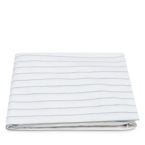 MATOUK Amalfi Full Fitted Sheet - Hazy Blue