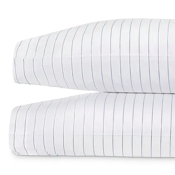 MATOUK Amalfi Standard Pillowcase, Pair - Hazy Blue