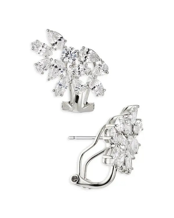 Nadri Crystal Cluster Earrings