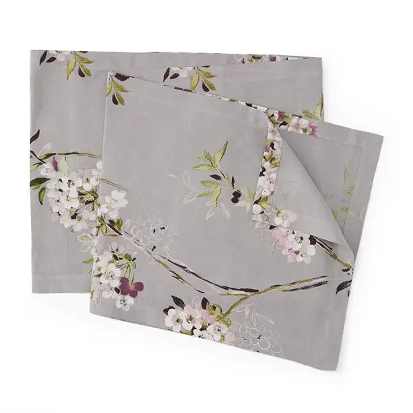MODE LIVING Positano Tablecloth, 90 Round - Gray