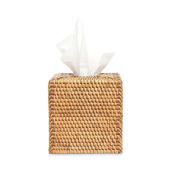 PIGEON AND POODLE Dalton Tissue Box - Brown