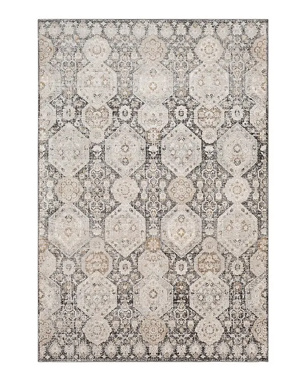 LIVABLISS Indigo Igo-2306 Area Rug, 6'7 X 9 - Charcoal