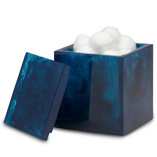 PIGEON AND POODLE Abiko Large Canister - Cobalt Blue