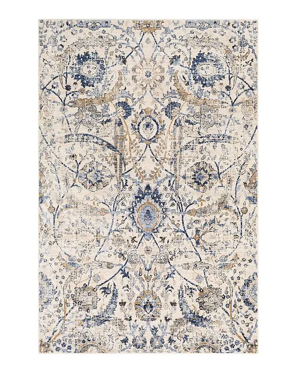 LIVABLISS Indigo Igo-2317 Area Rug, 6'7 X 9 - Blue