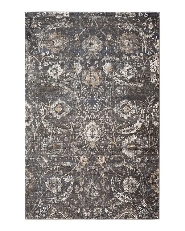 LIVABLISS Indigo Igo-2317 Area Rug, 7'10 X 10'2 - Dark Gray