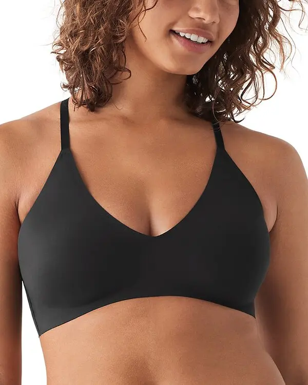 TRUE & CO True Body Boost Convertible Lace Bra - Black