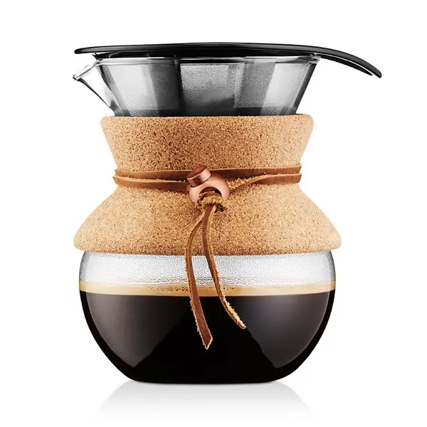 BODUM 17oz Cork Pour Over Coffee Maker