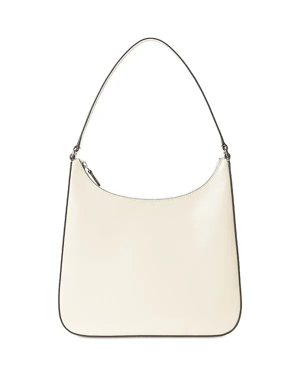Staud Alec Shoulder Bag - Cream Contour