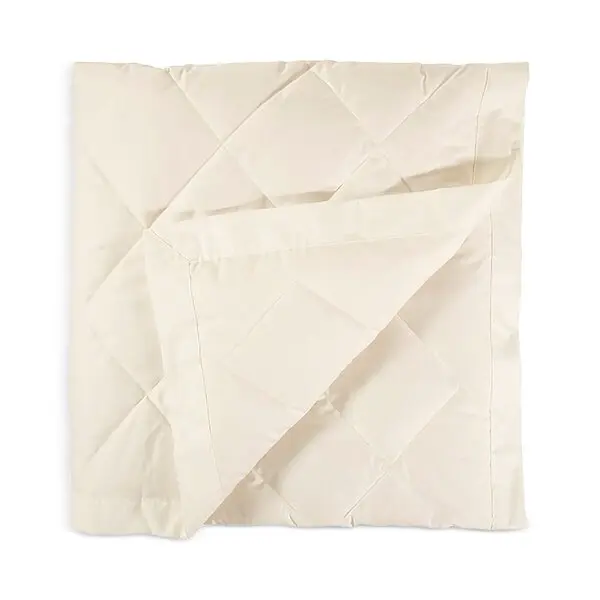 SCANDIA HOME The Diamond Quilted Everyday Down Blanket, Twin - Ivory