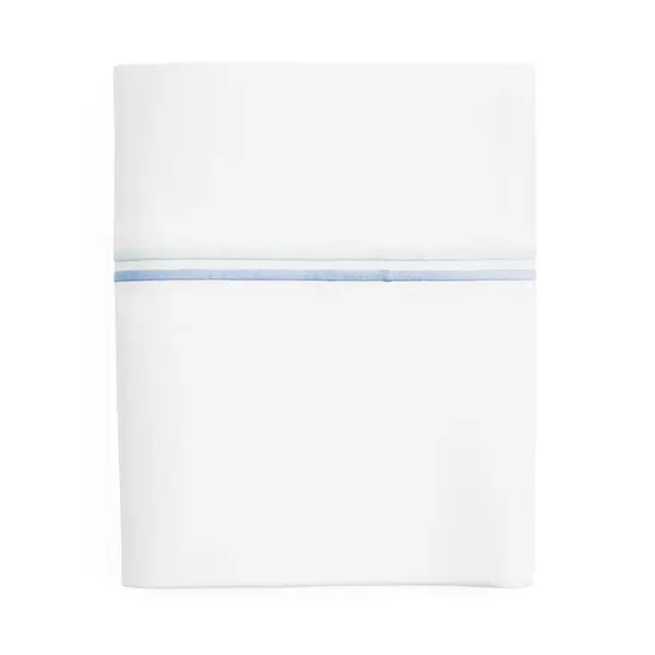 MATOUK Essex Flat Sheet, King - Azure
