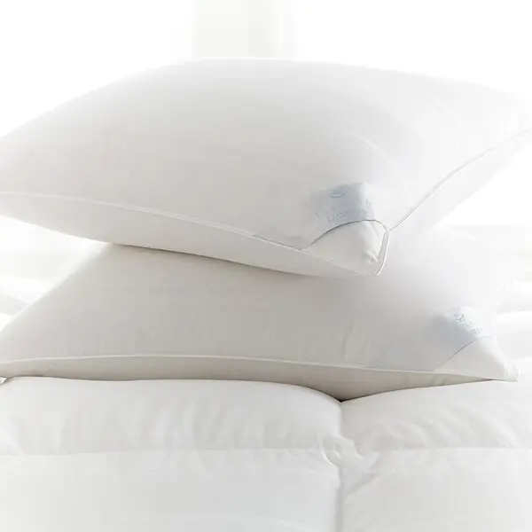 SCANDIA HOME Lucerne Firm Down Pillow, Standard