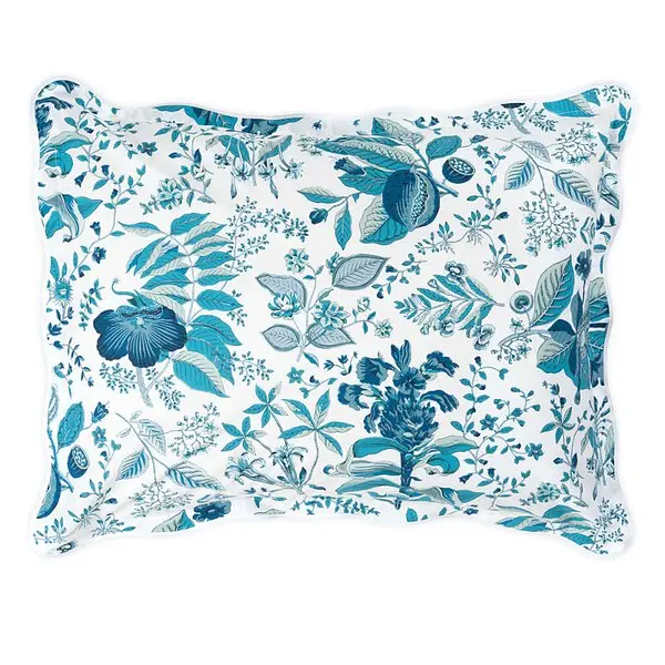 MATOUK Schumacher Pomegranate Sham - Prussian Blue