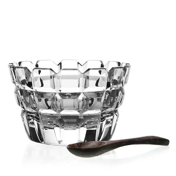 WILLIAM YEOWARD CRYSTAL Blodwyn Salt Dish & Spoon