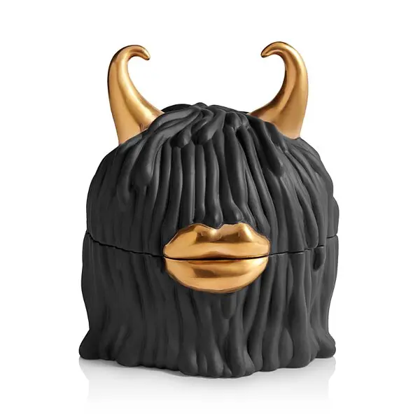 L'Objet Haas Lynda Box & 4 Mini Plates Limited Edition Of 500 - Black