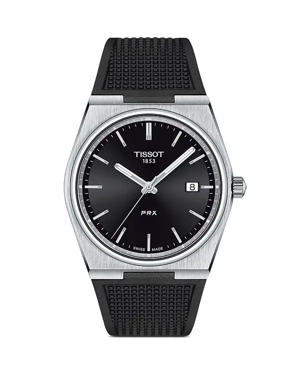 TISSOT Prx 40mm Strap Watch - Black