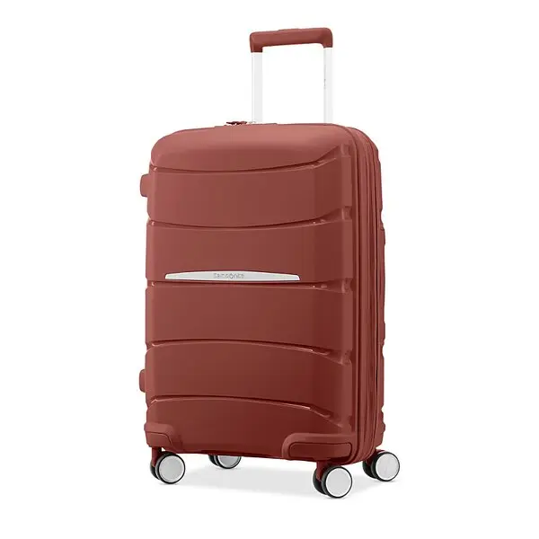 SAMSONITE Outline Pro Carry-on Spinner Suitcase - Mars Red