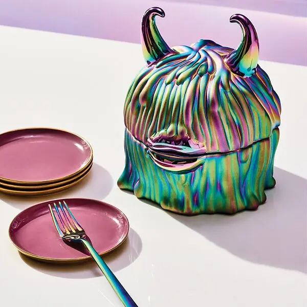 L'Objet Haas Disco Lynda Box & 4 Mini Plates Limited Edition Of 300 - Multi
