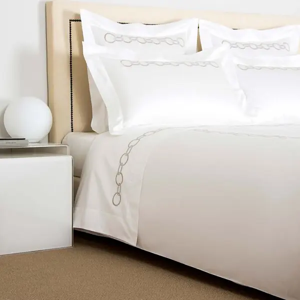 Frette Links Embroidery Sheet Set, King