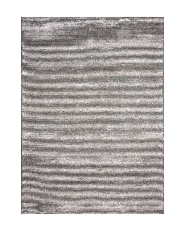 Calvin Klein Ravine Furrow Rug, 4' X 6 - Fog