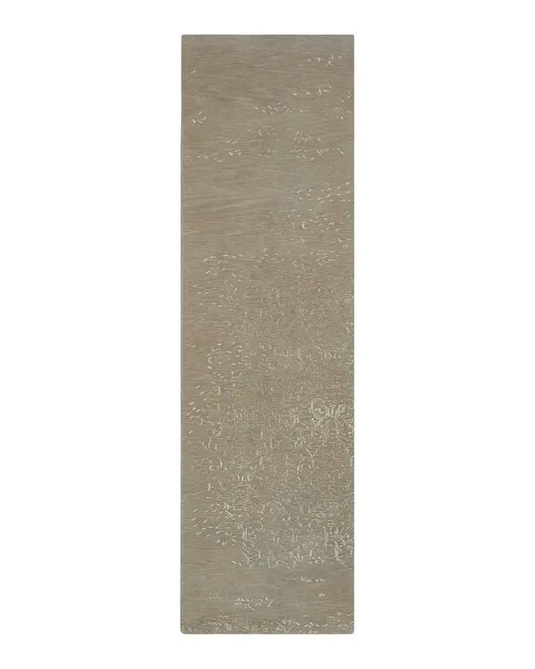 NOURISON HOME Opaline Opa08 Area Rug, 2'3 X 8 - Silver