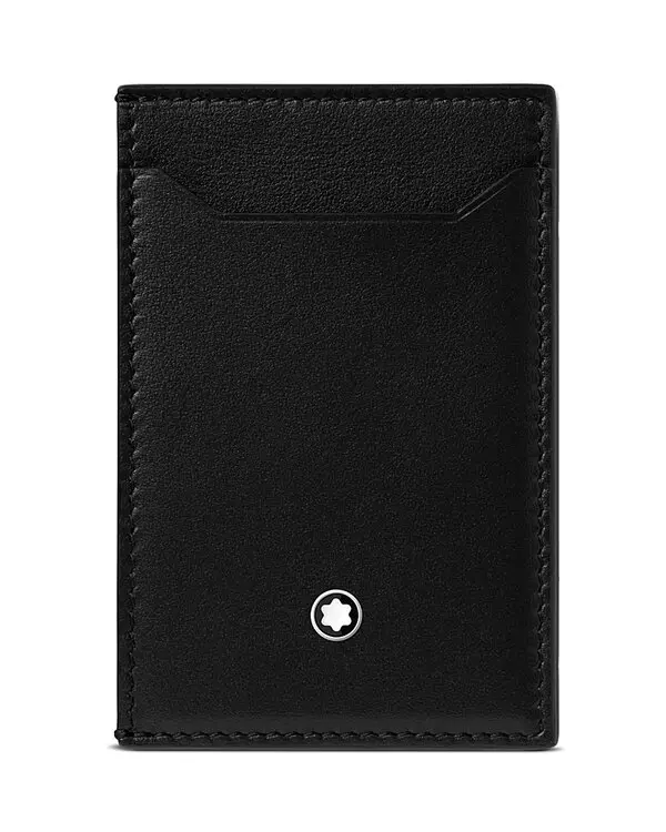 Mont Blanc Meisterstuck Pocket Card Case - Black