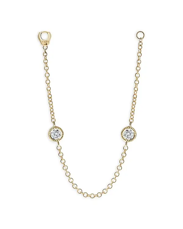 MARIA TASH 18k Yellow Gold Diamond Chain