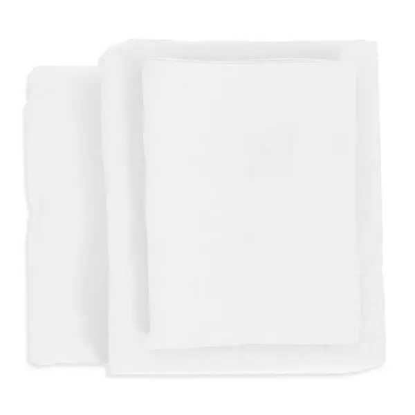 POM POM AT HOME Linen Sheet Set, Queen - White