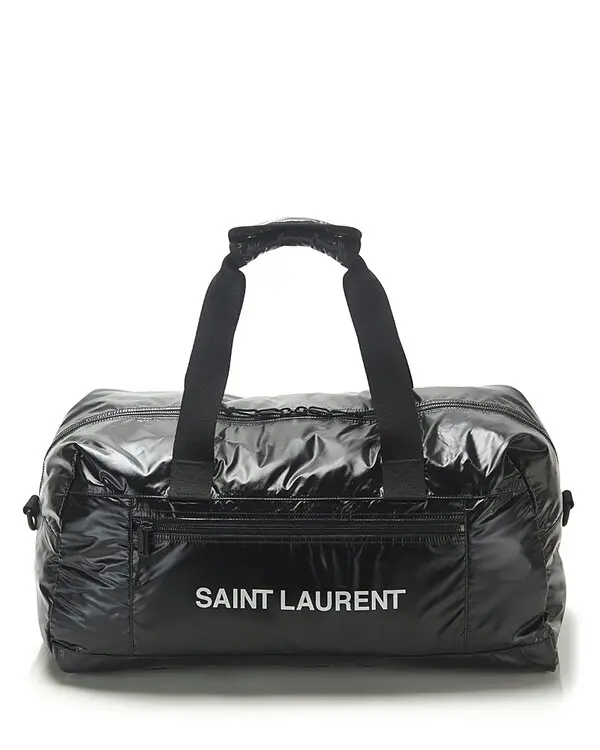 Saint Laurent Nuxx Nylon Ripstop Duffel Bag - Black/multi