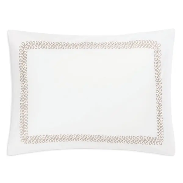 MATOUK Astor Braid Standard Sham - Dune