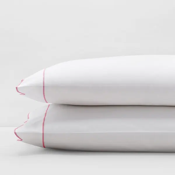 MATOUK Butterfield Standard Pillowcase, Pair - Azalea