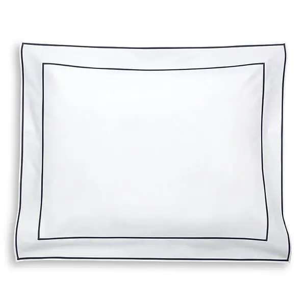 MATOUK Ansonia Percale King Sham - Navy