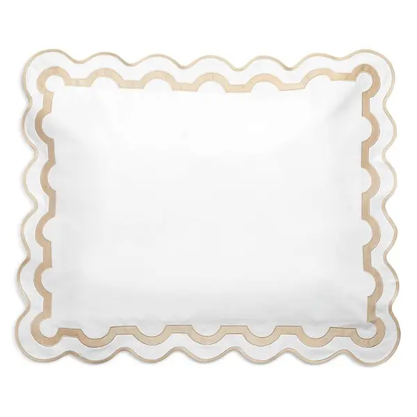 MATOUK Mirasol King Sham - Champagne Beige