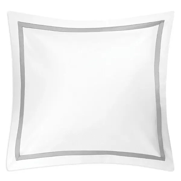 MATOUK Mayfair Euro Sham - Silver