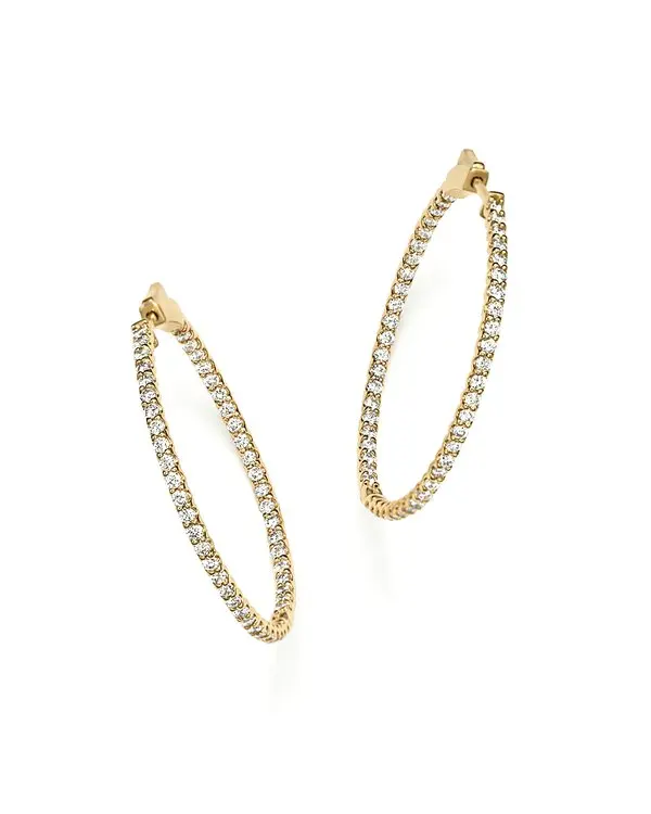 Bloomingdale'S Diamond Hoop Earrings 2.0 Tcw In 14k Yellow - Gold