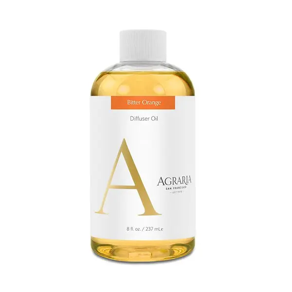 AGRARIA Bitter Orange Diffuser Oil Refill, 8 Oz - Clear