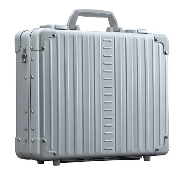 ALEON 15" Aluminum Business Attache Case - Silver