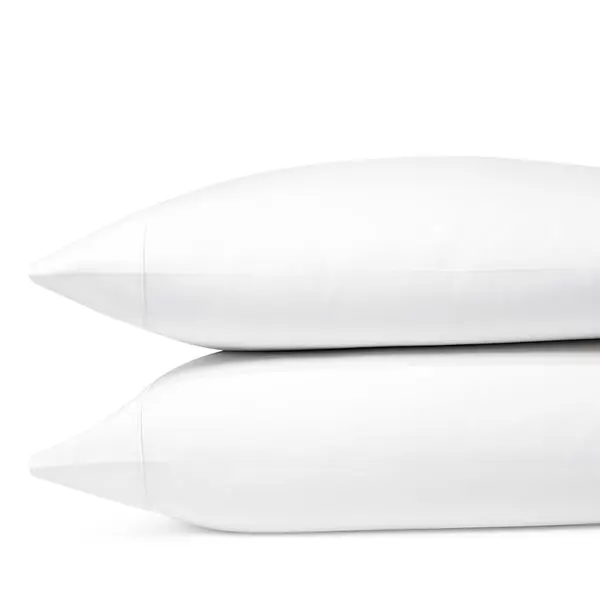 HUDSON PARK COLLECTION 500tc Sateen Wrinkle-resistant King Pillowcase Pair Exclusive - White