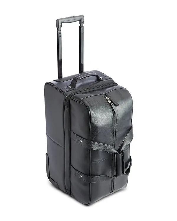 ROYCE NEW YORK Rolling Duffel Suitcase