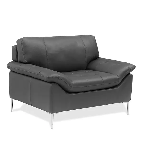 CHATEAU D'AX Corsica Chair - Leather 4523 Graphite
