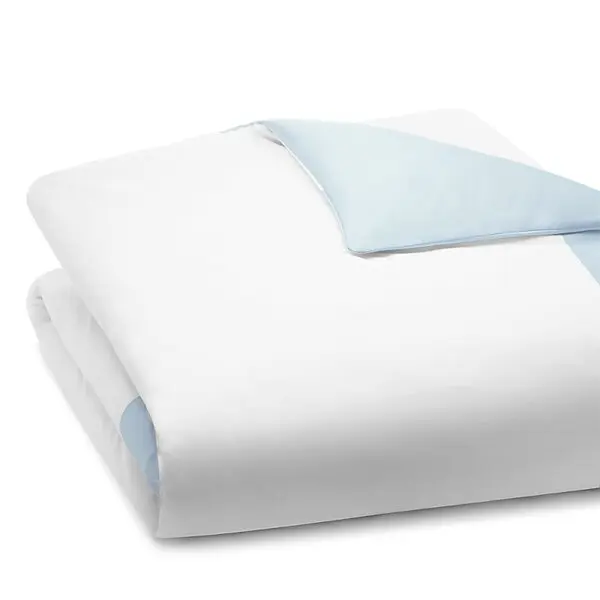 SFERRA Casida Duvet Cover, Full/queen - White/powder