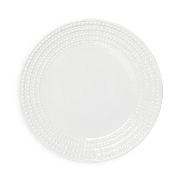 L'Objet Perlee Charger - White