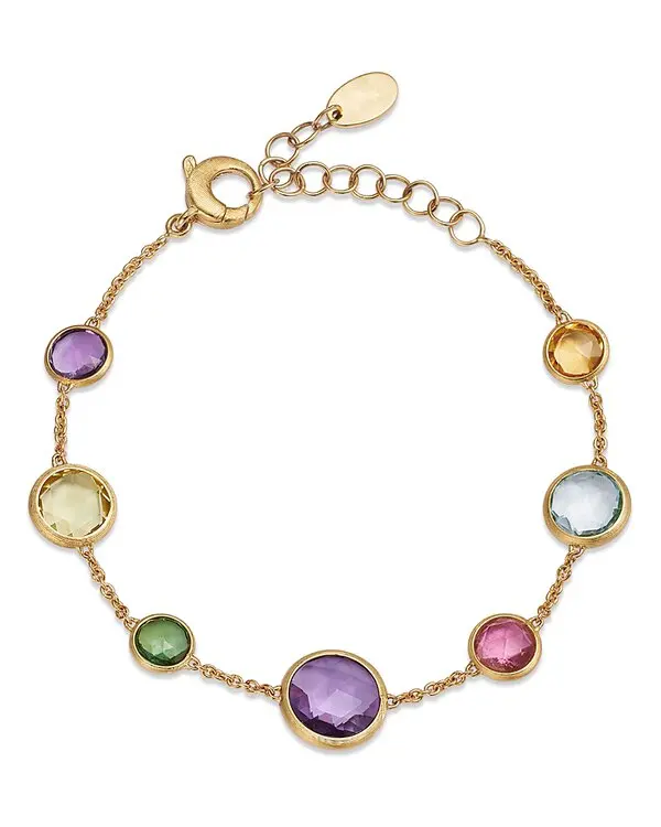 Marco Bicego 18k Yellow Gold Jaipur Gemstone Bracelet - Multi/gold