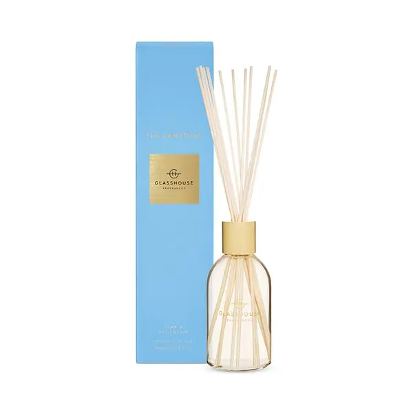 GLASSHOUSE FRAGRANCES The Hamptons 8.4 Fl. Oz. Fragrance Diffuser - Blue
